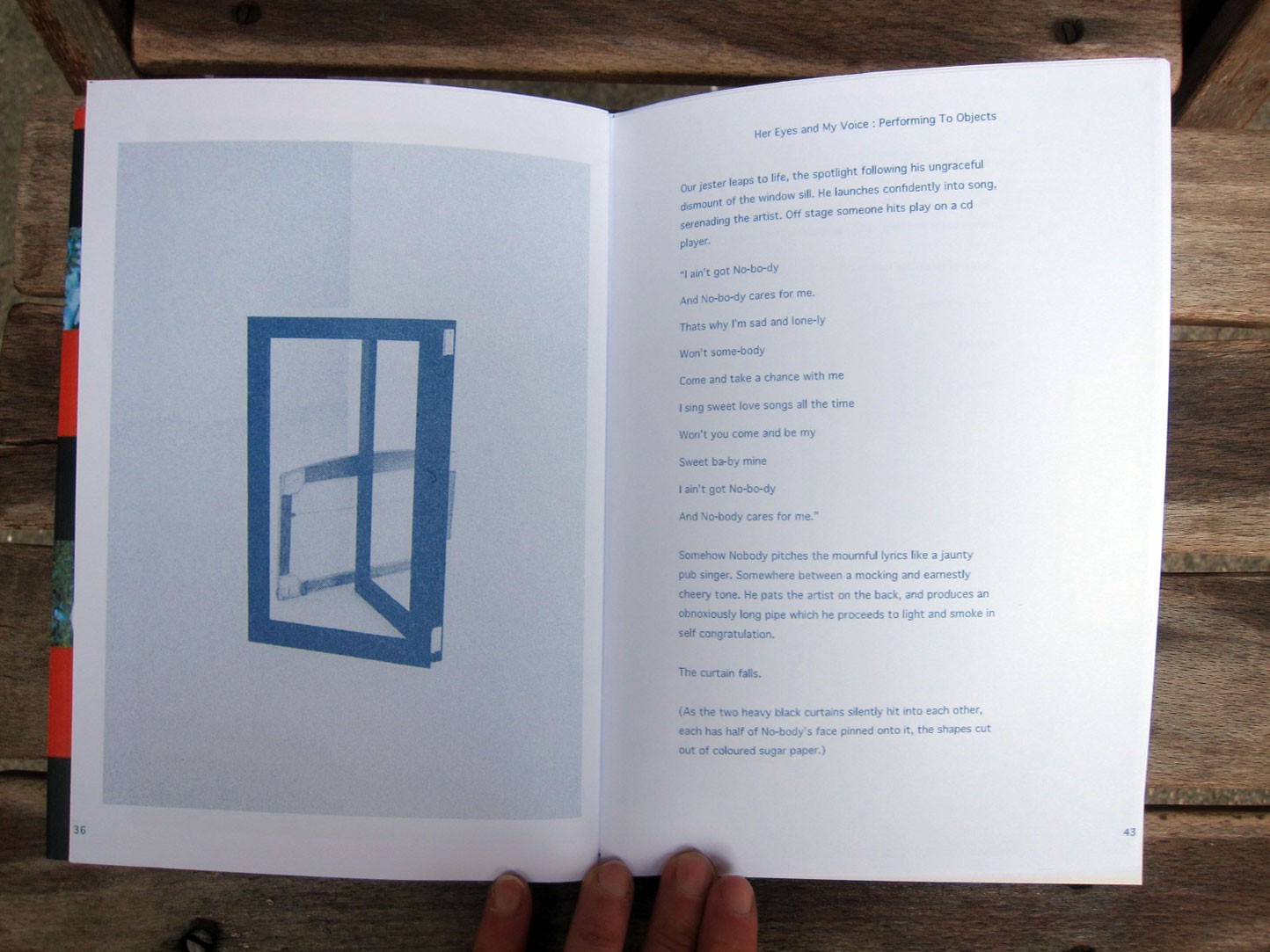 mocking someone's voice