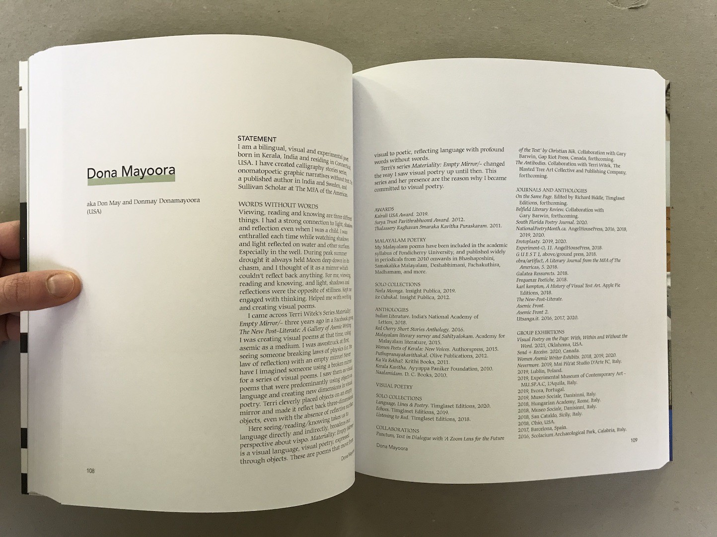 Judith: Women Making Visual Poetry, Joakim Norling, Timglaset Editions