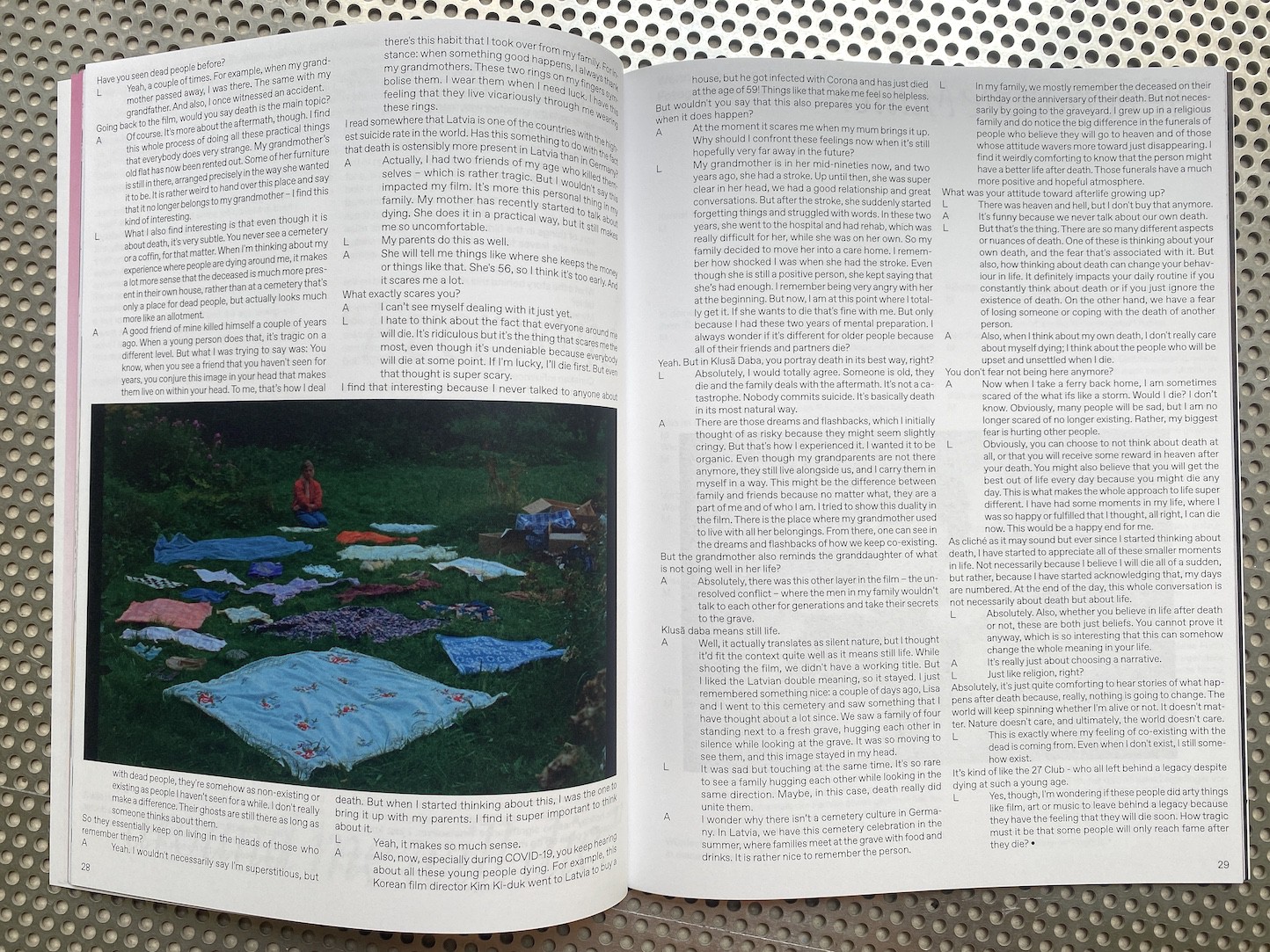 TABOO #1 – The Death Issue - Clara Schramm (Ed.) - TABOO Magazine ...