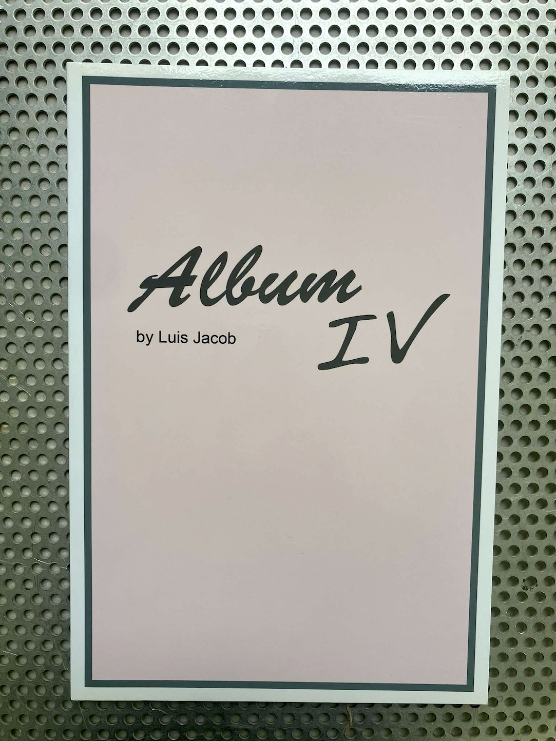 Luis Jacob - Album IV