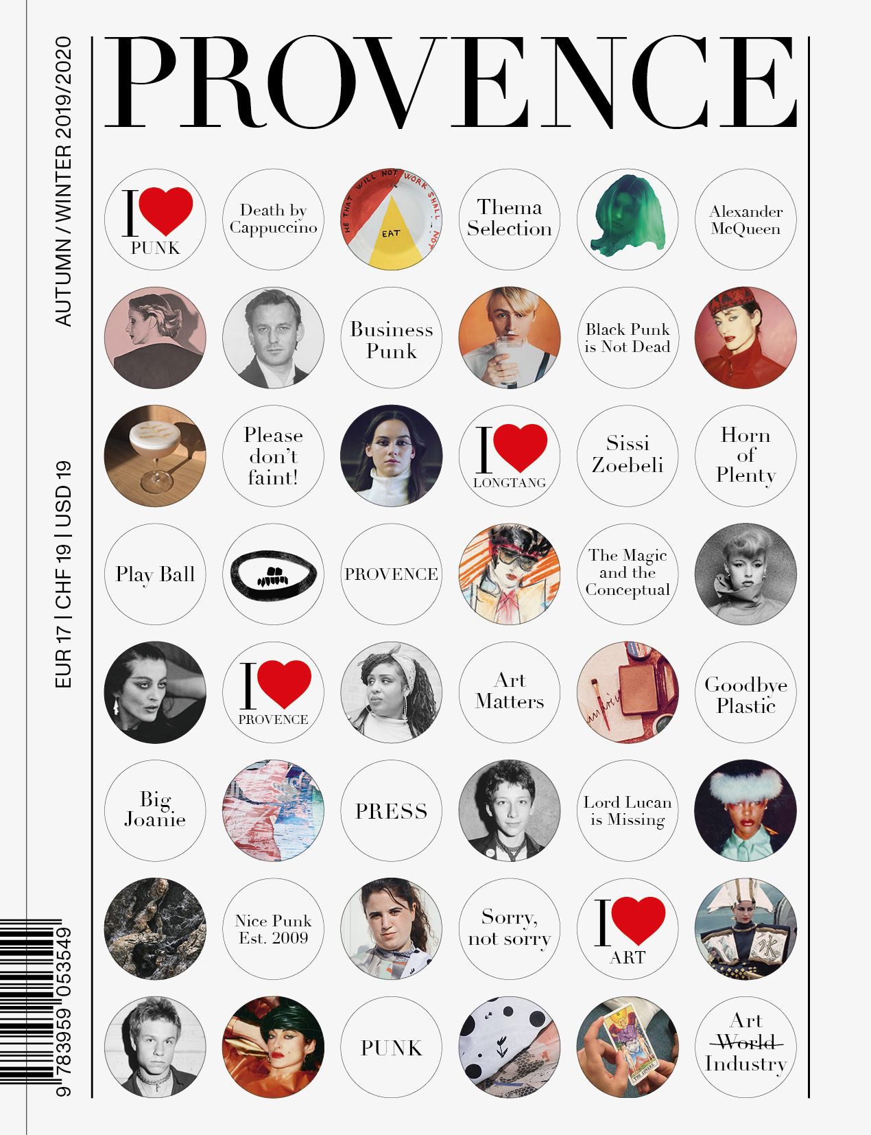 PROVENCE AW 19/20 - Olamiju Fajemisin, Philip Pilekjær,Tobias Kaspar ...