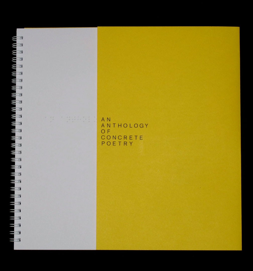 The Anthology of Concrete Poetry (Braille Edition), Rachel Simkover ...