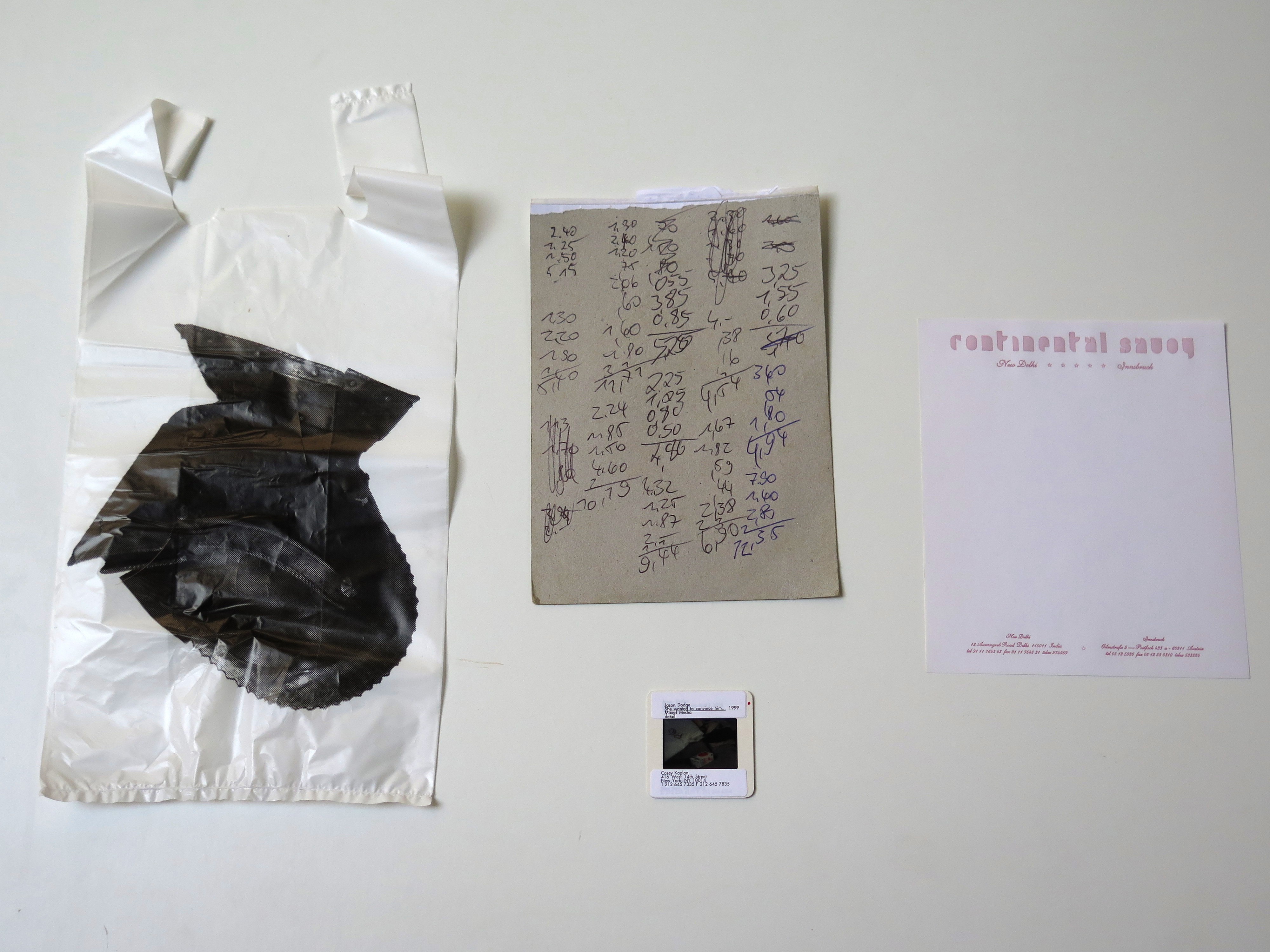 Details from Works from the Last Twenty Years (Edition 8/15), Jason Dodge, Motto Books