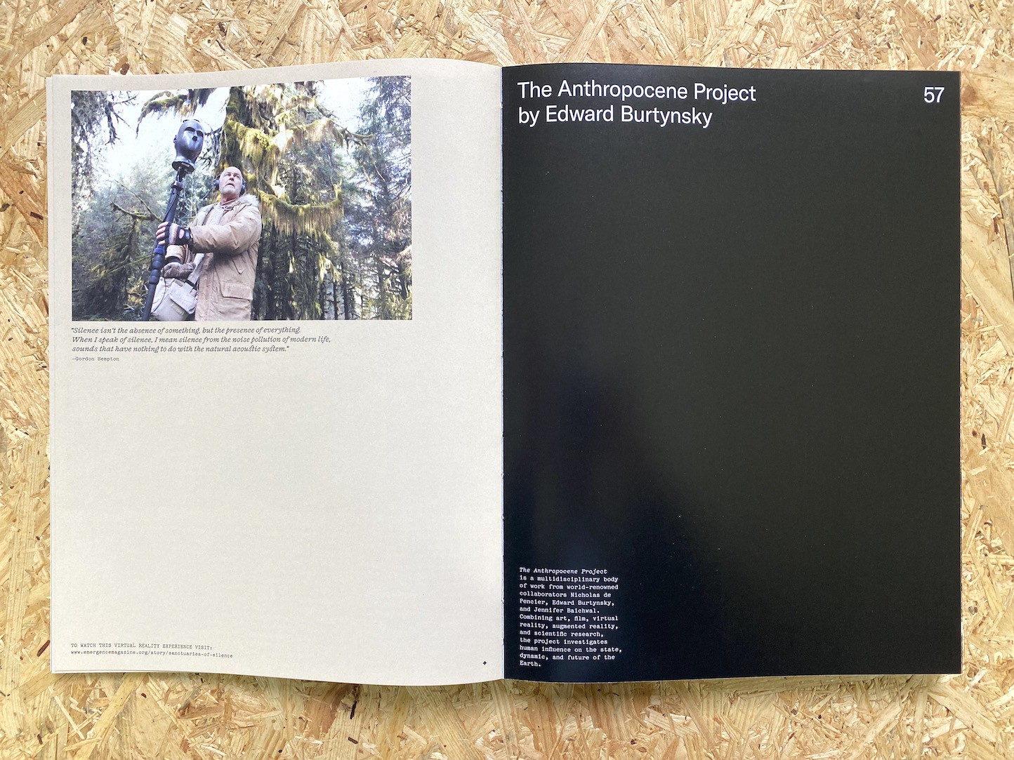 Emergence Magazine Volume I - Emmanuel Vaughan-Lee, Seanna Quinn ...