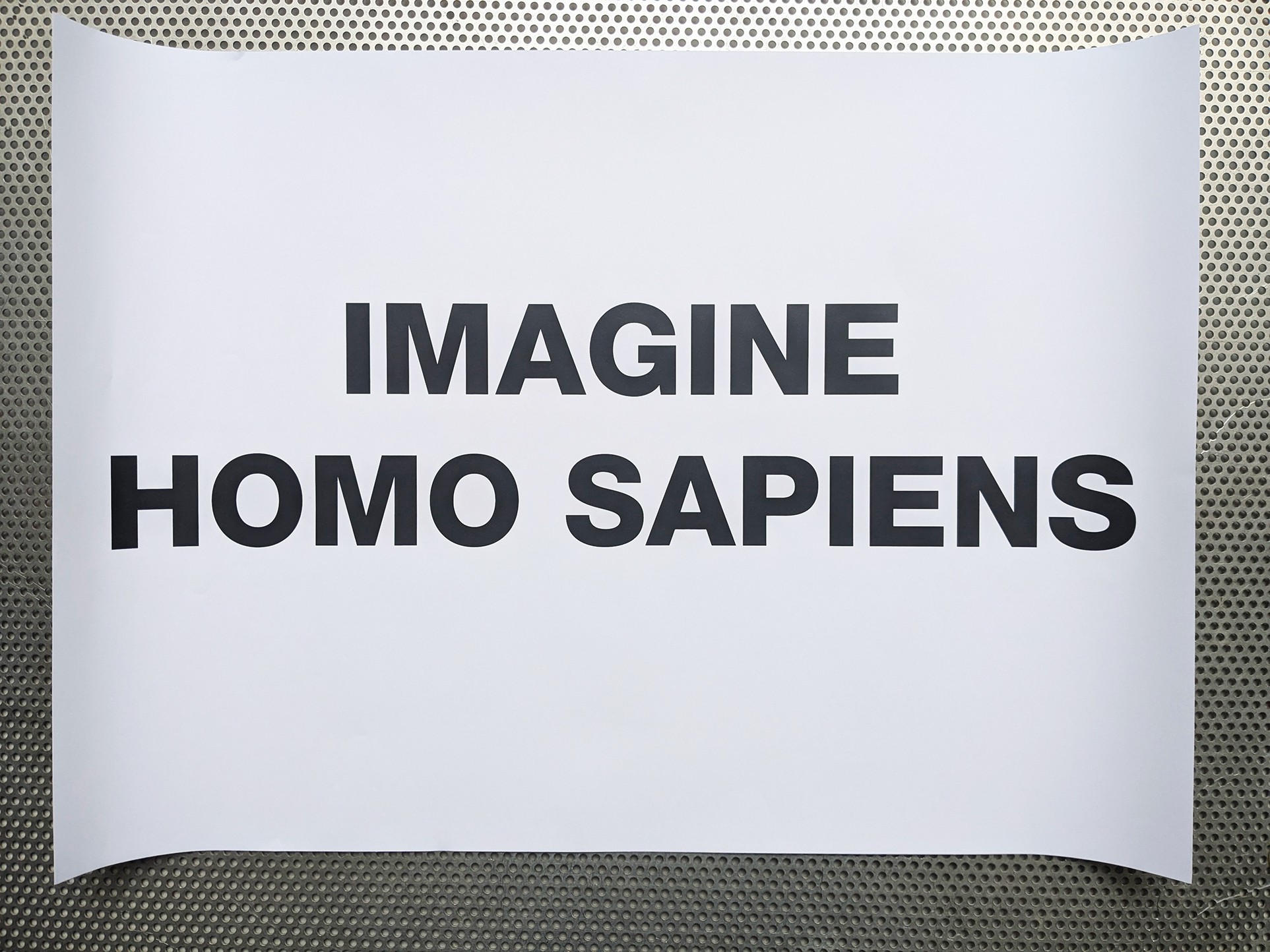 IMAGINE HOME SAPIENS (poster) - Ben Ross