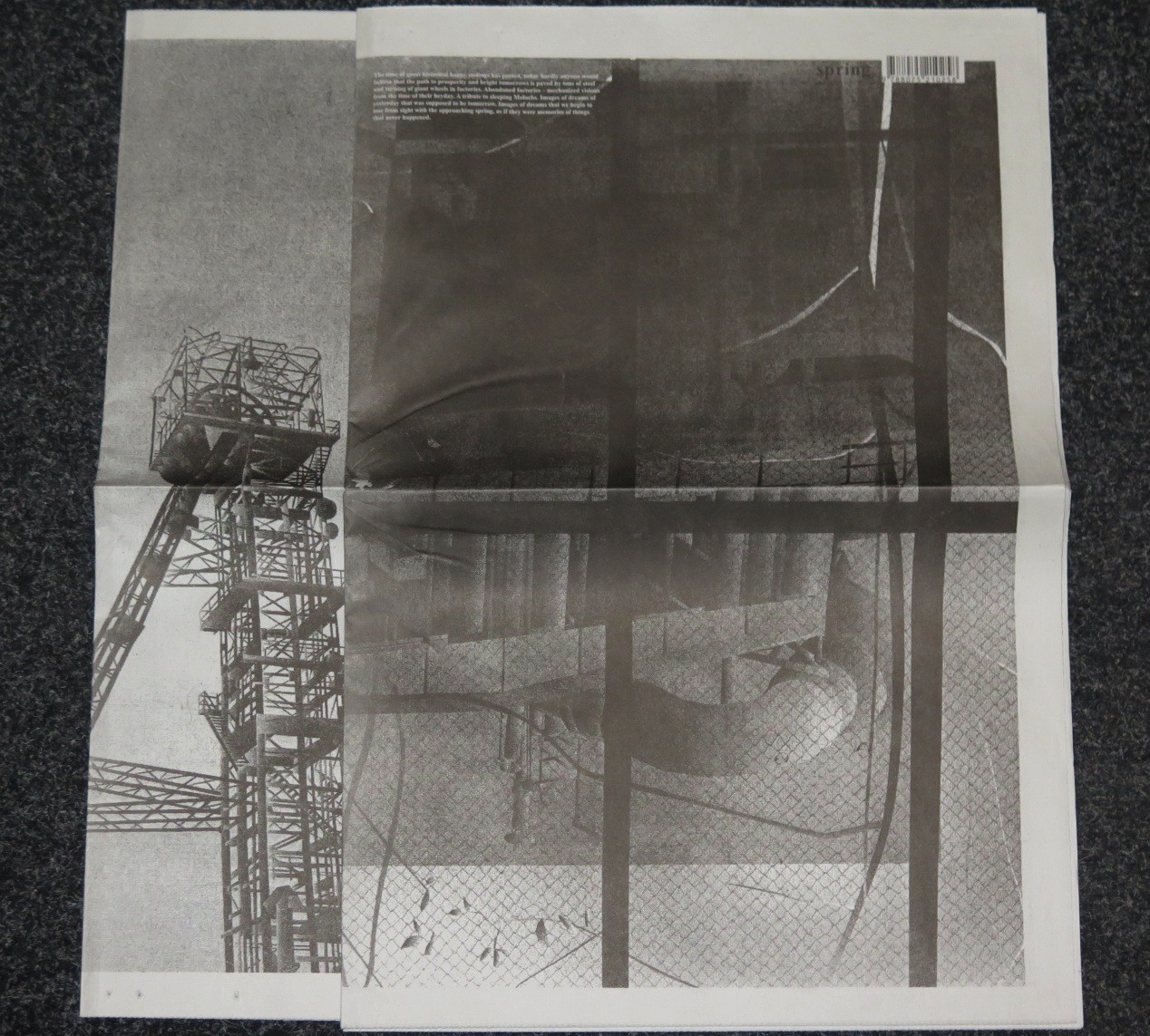 Newsprint, Spring, Jaro/Spring, 9788075210258, Klara Zahradkova