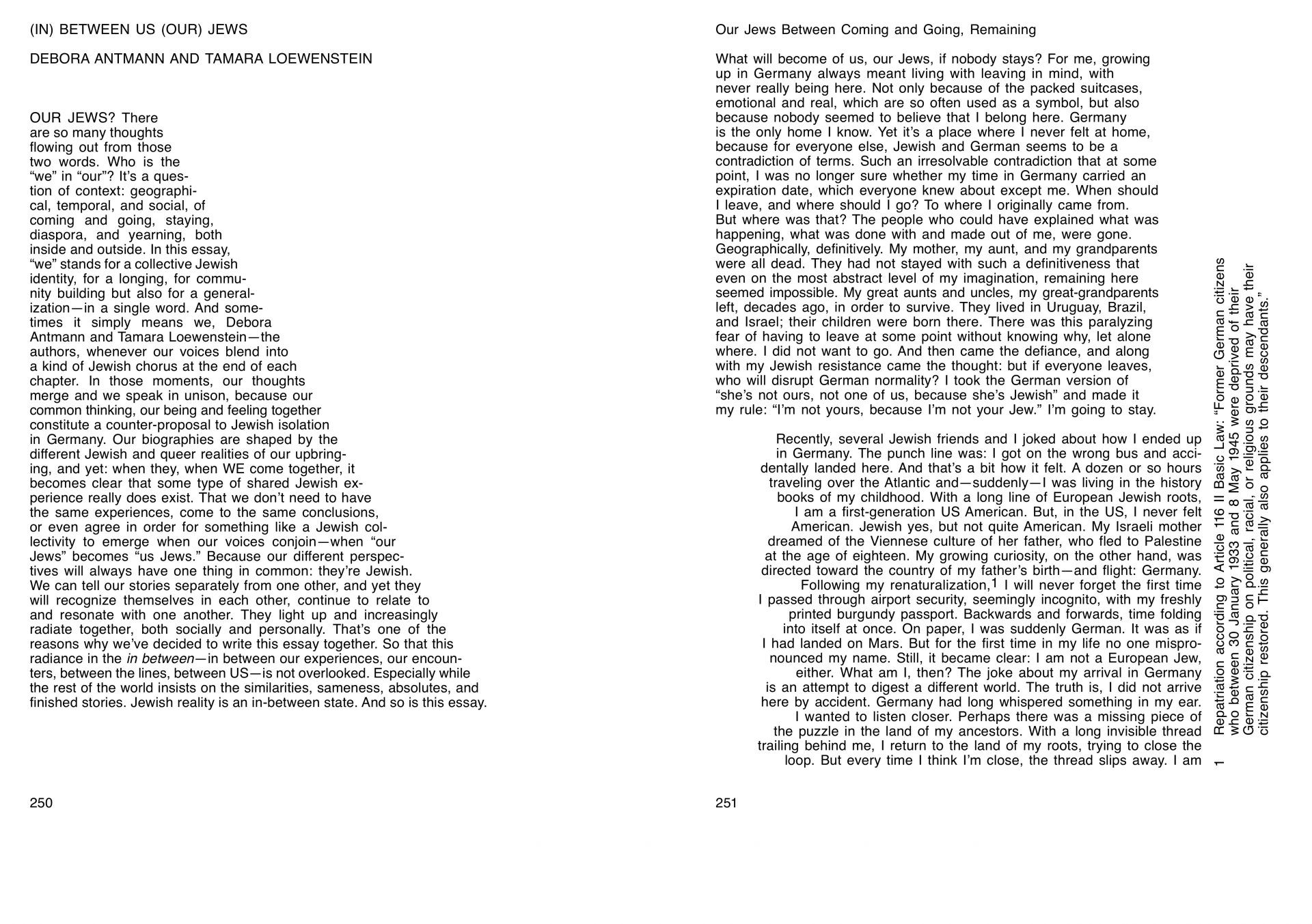 Miriam Cahn: MEINEJUDEN - Thomas Thiel for the City of Siegen / Museum ...