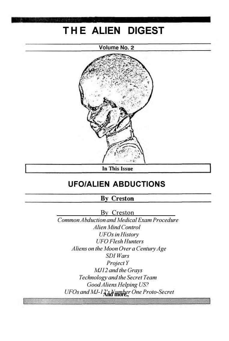 The Alien Digest vol. 2