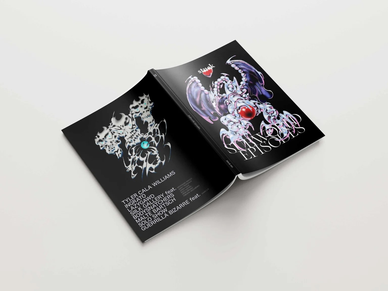 Stuck Magazine issue 001: Subworld Episodes - Marius Thielmann, Jacopo ...
