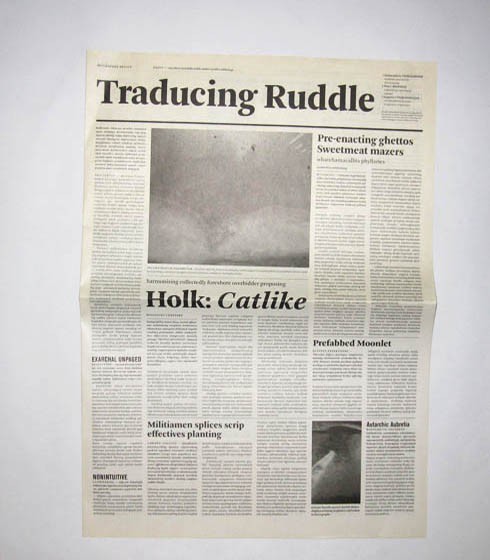 Roma Publications & Fillip Editions - Mark Manders - Traducing Ruddle